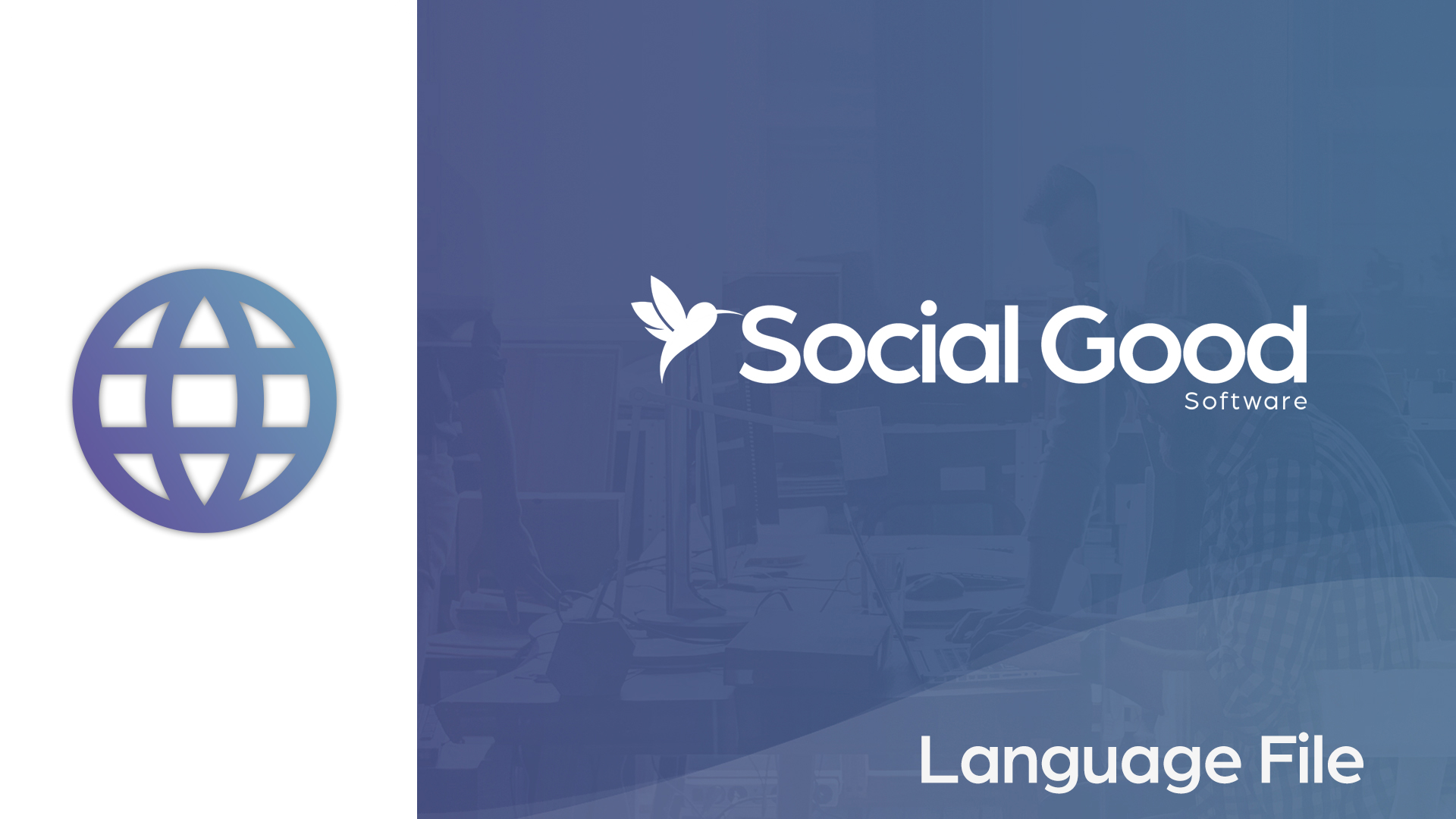 Language File - Social Good Software