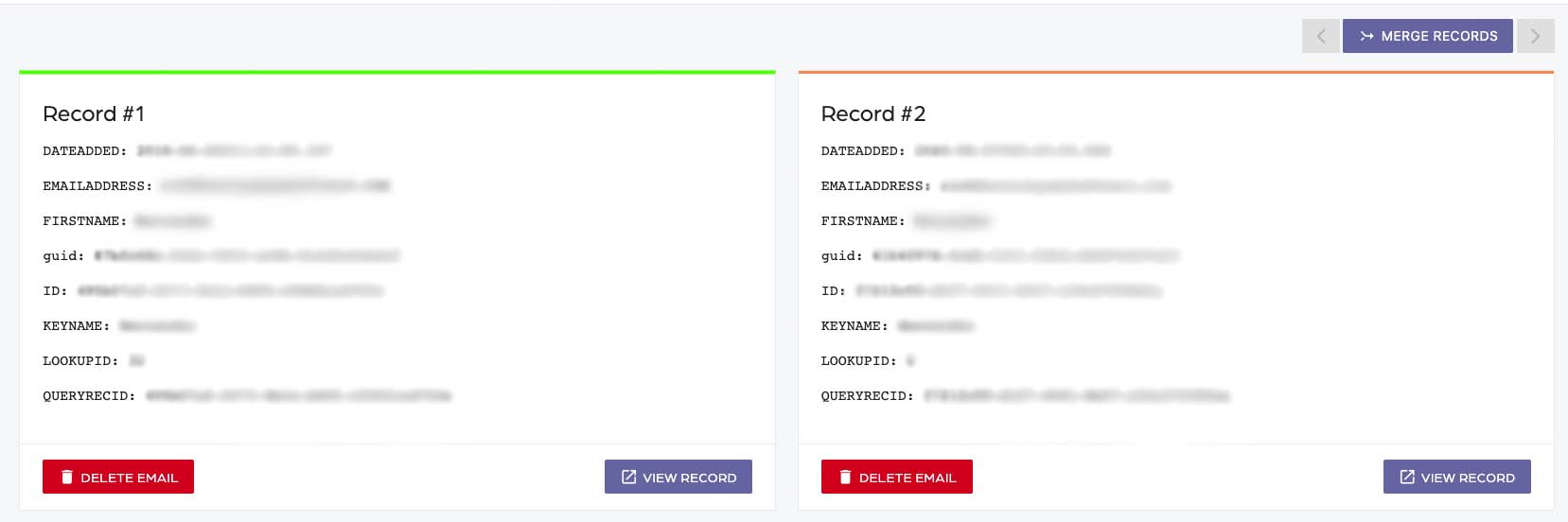 How to merge two records together with Altru using the Deduper - Social Good Software