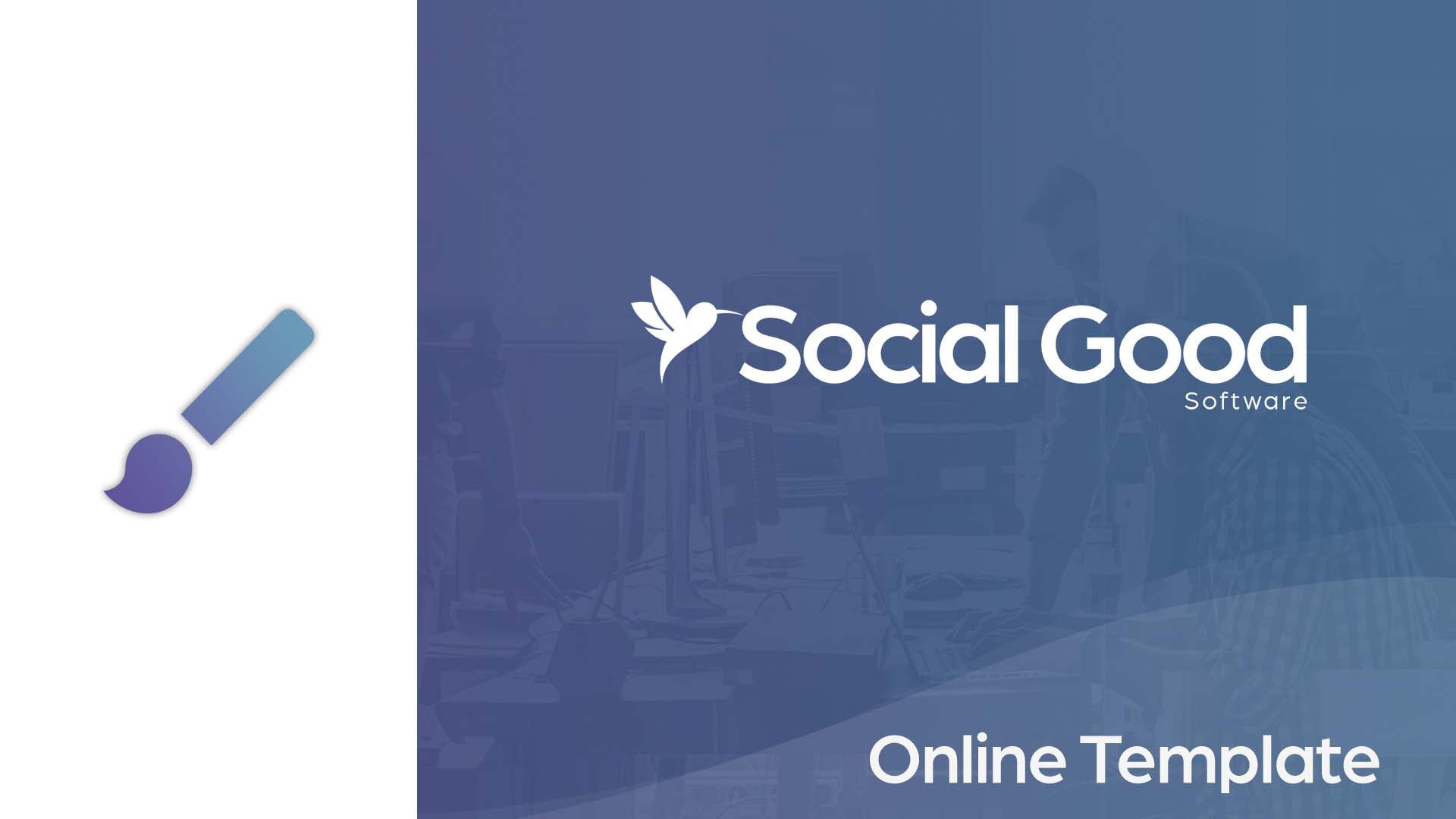 How To Preview Pages With The Online Template Social Good Software
