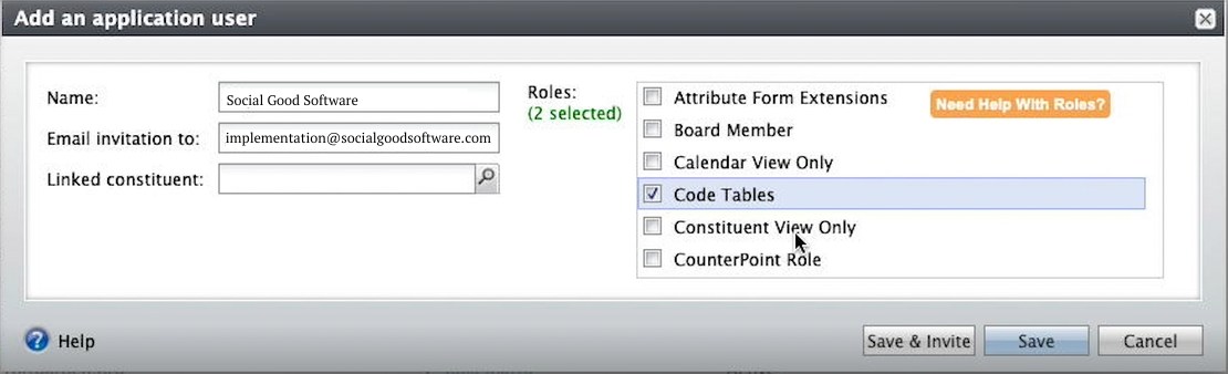 How to add an SGS team member to Altru - Social Good Software